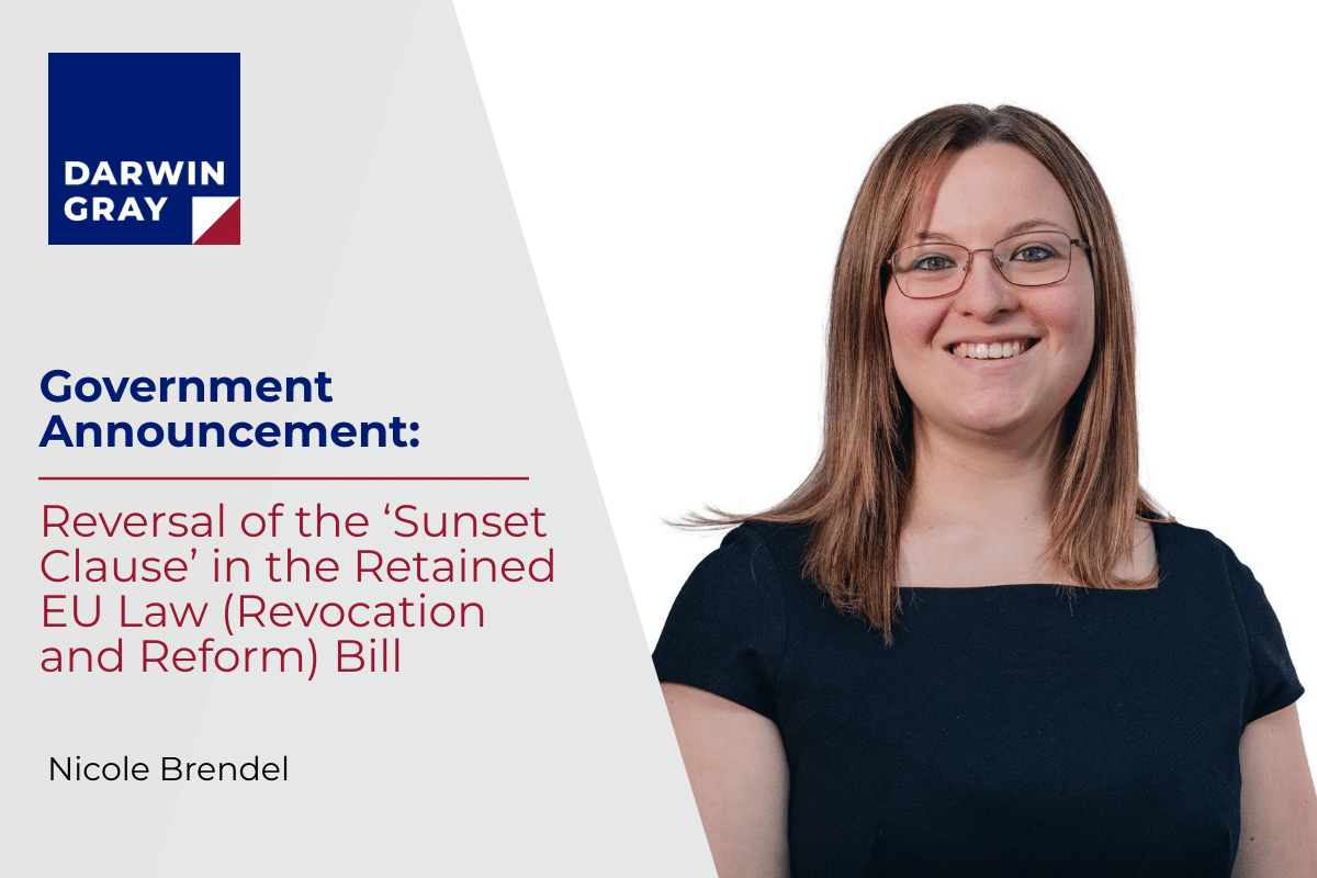 Government Announcement: Reversal of the ‘Sunset Clause’ in the ... Government Announcement: Reversal of the ‘Sunset Clause’ in the ...
